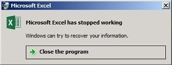 error while working on excel spreadsheets - Software - Spiceworks Community