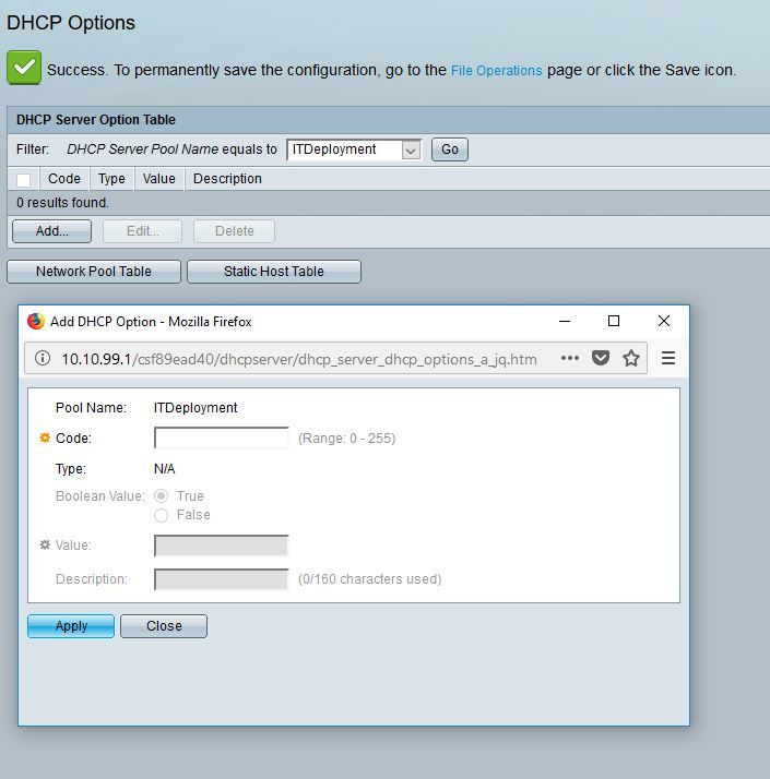 DHCP option for Cisco switch to PXE boot to WDS - Windows - Spiceworks ...