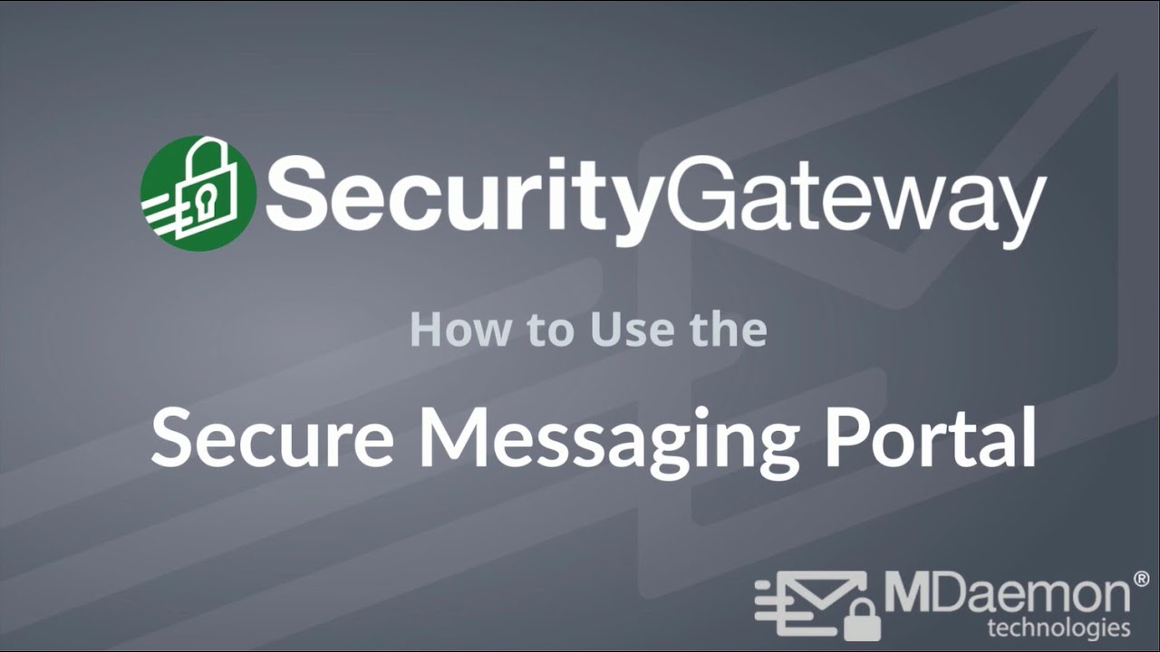 Looking for Affordable "Secure Message Portal" - #13 by brad-mdaemon-technologies - Data Storage ...
