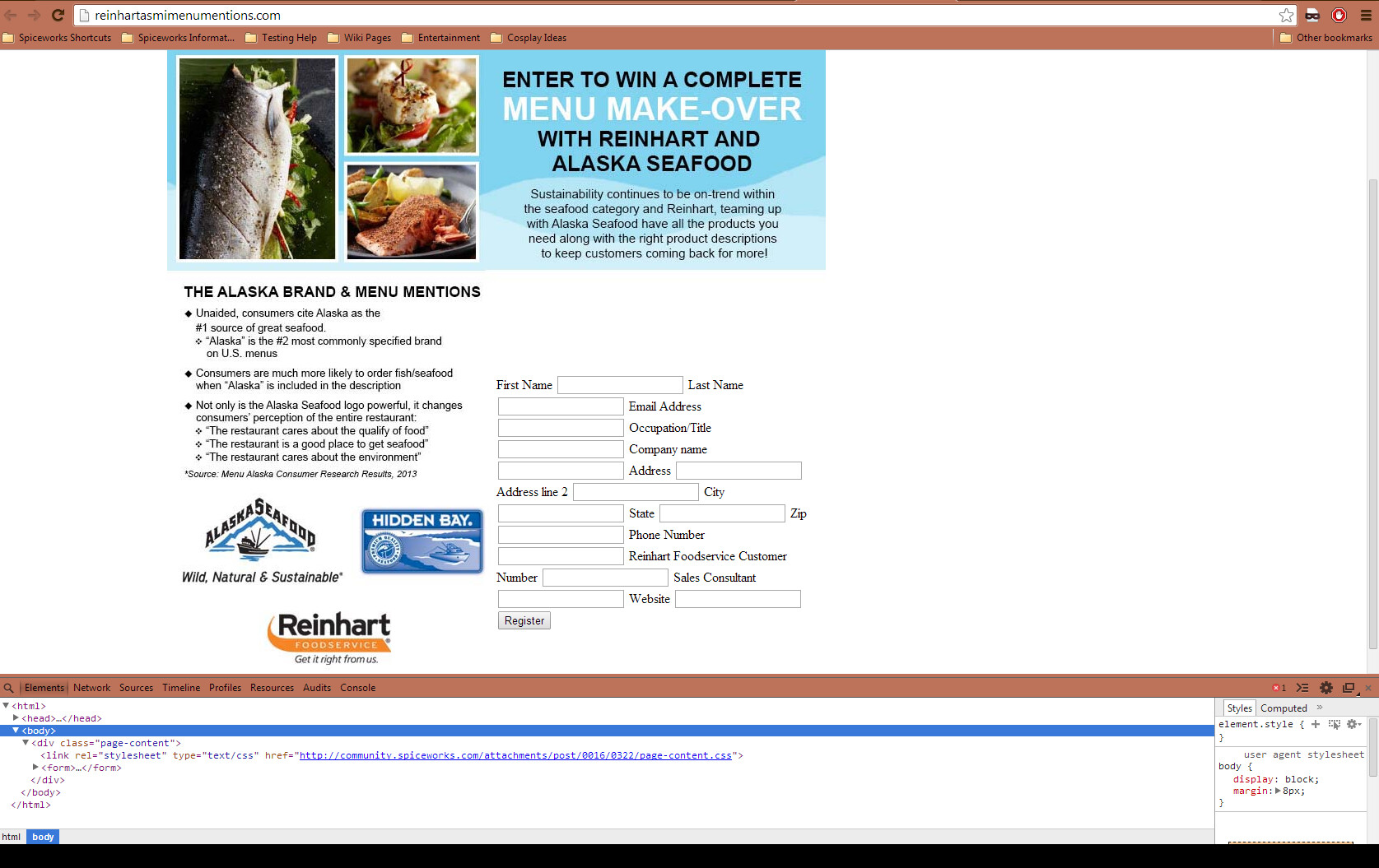 Trying to wrap form around jpeg image - #24 by liz - Programming & Development - Spiceworks ...