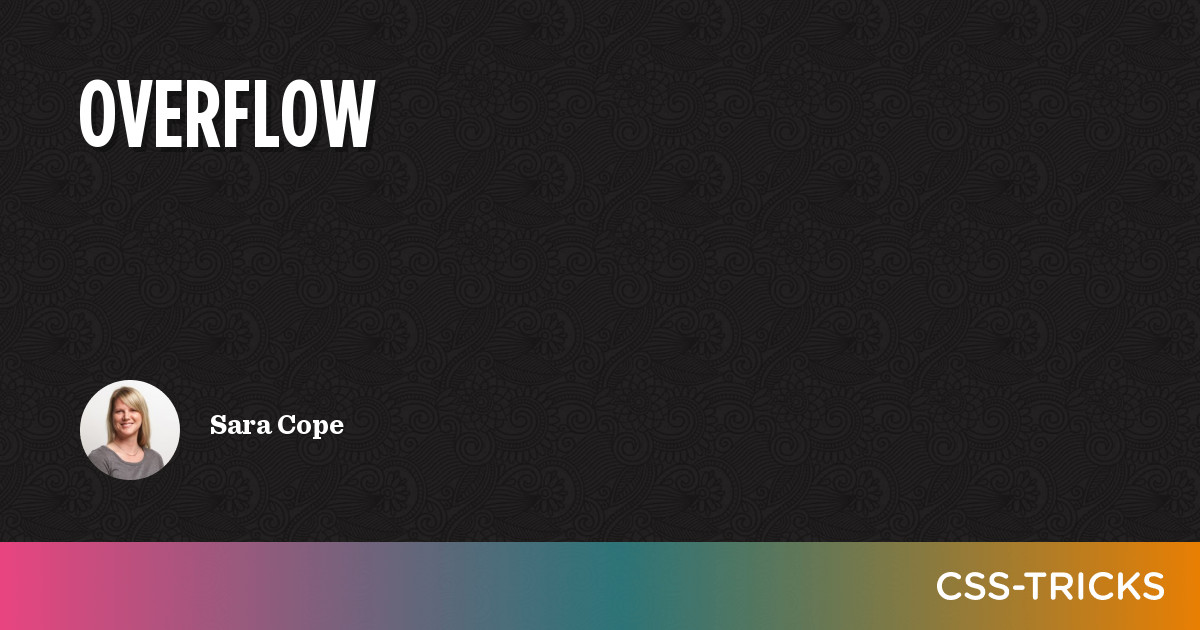 Overflow Css Breaks Image Float Is This A Bug 3 By Corbin