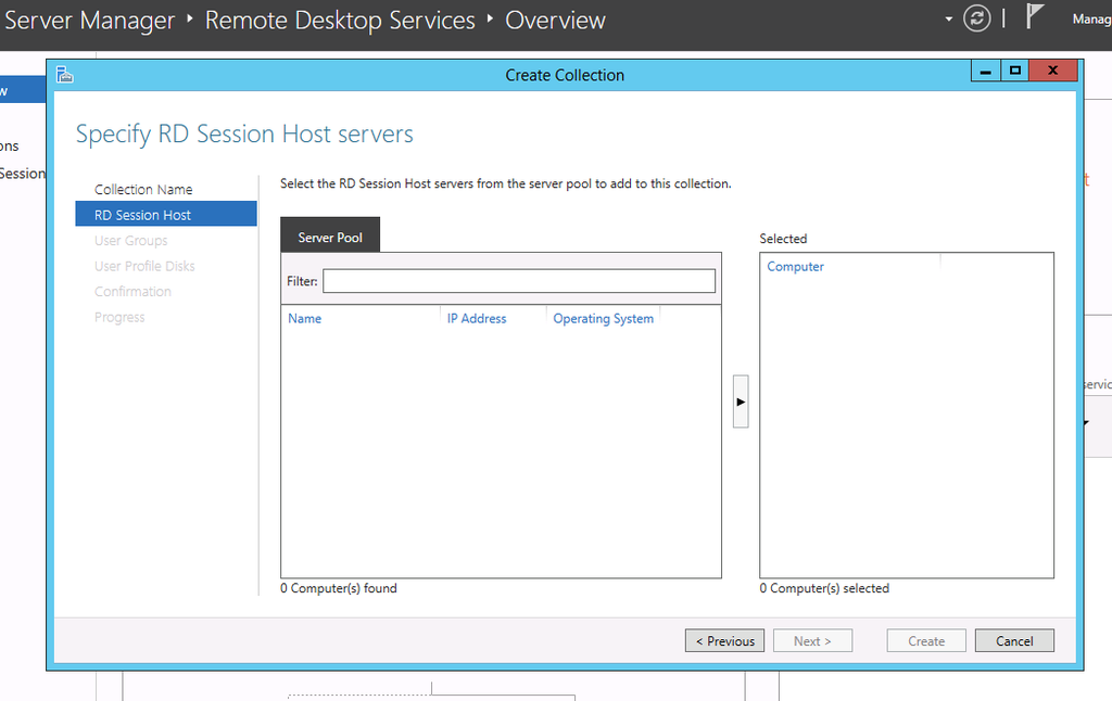 RDS create session no Computer on server pool - Software - Spiceworks Community