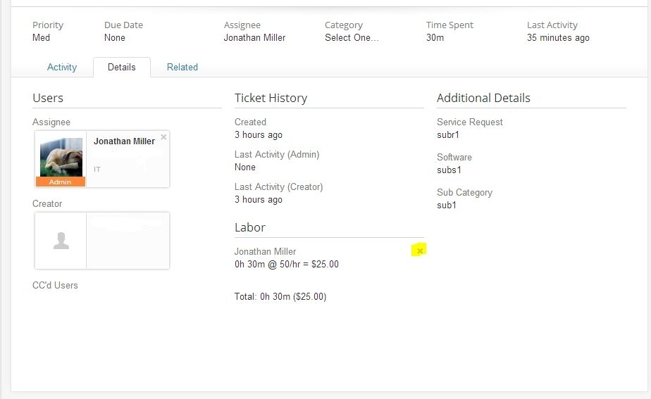 Remove "Time Spent" from a ticket in 7.1 - Spiceworks Support - Spiceworks Community