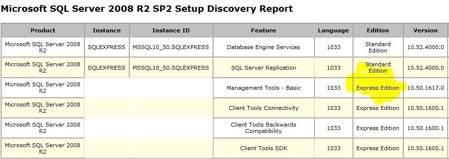 SSMS 2008 r2 - Databases - Spiceworks Community