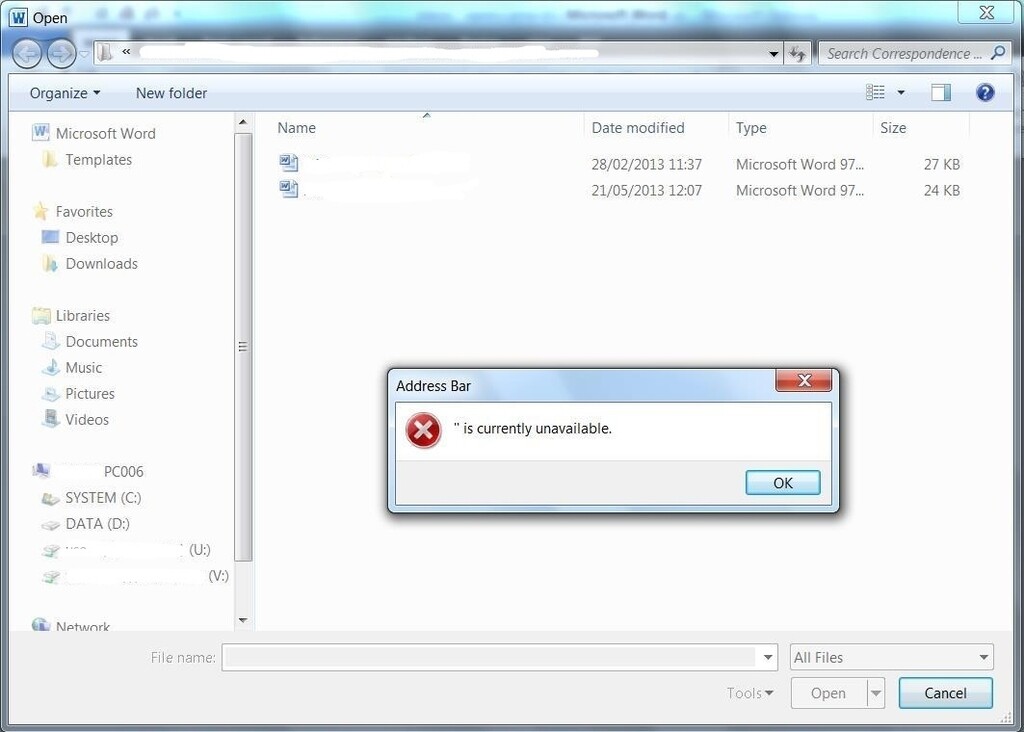 Error "is currently unavailable" - Software & Applications - Spiceworks ...