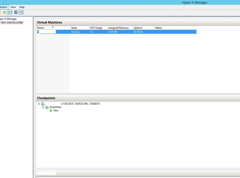 [Hyper-V] Checkpoint applied but ther is no avhd file - Virtualization - Spiceworks Community