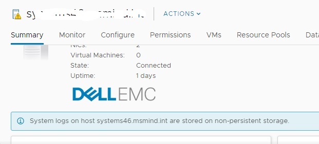 Issue with new ESXi Host - Virtualization - Spiceworks Community