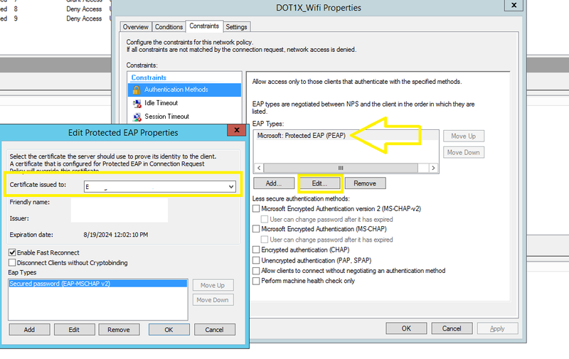 Setting Up Radius First Time Not Authenticating Windows Spiceworks Community