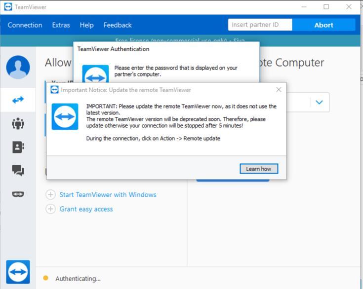 Teamviewer is at it again - forcing customers to upgrade - TeamViewer - Spiceworks Community