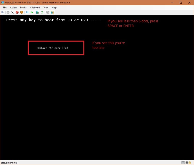 Hyper-V Gen 2 VM - Unable to boot from ISO file to install OS - #28 by spiceuser-qwr74 ...