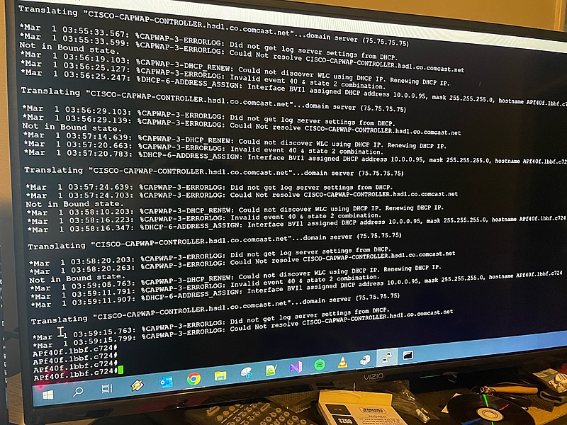 Help Needed: Cisco AP 2700 Autonomous mode - Unable to format flash - Networking - Spiceworks ...