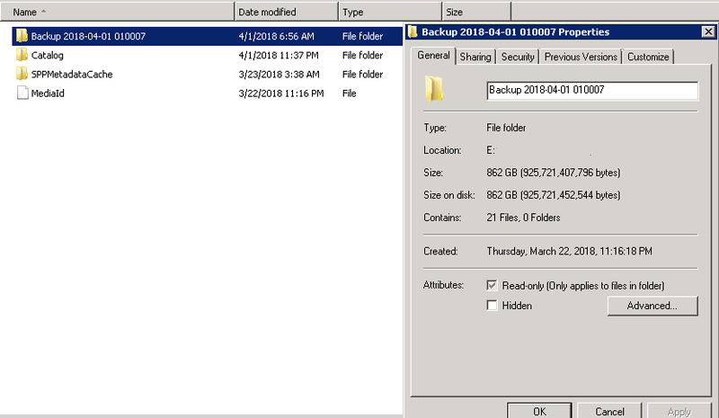 Windows Server Backup Failing Data Storage Backup And Recovery