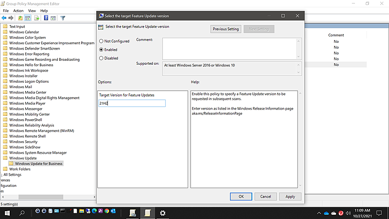 Best GPO to block installation of Windows 11? - Windows - Spiceworks Community