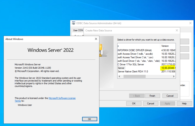 How to get SQL ODBC driver version 10.00.19041.2913? - Software ...