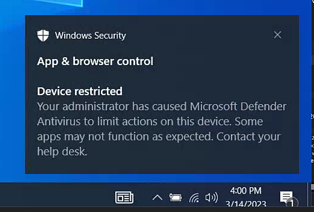 Your Organization used Device Guard to block this app - Security ...