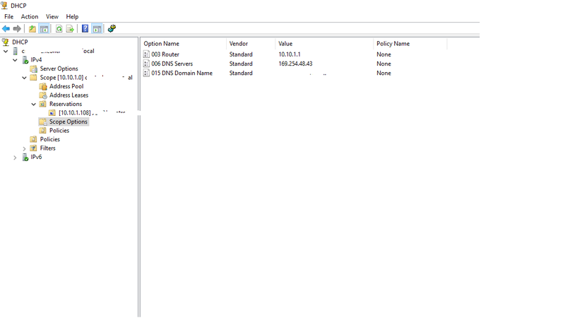 Dhcp Server Has Wrong Dns Server Info Windows Spiceworks Community