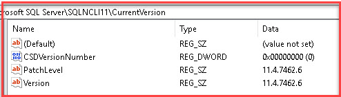 MS SQL Native client 11.0 on Windows Server 2012 R2 with SQL Server 2008 R2 - Databases ...