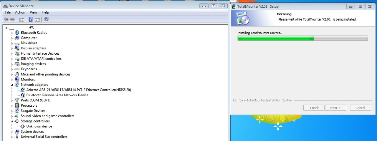Virtual dvdrom emulator storage controller drivers stuck installation in Windows 7 - Software ...
