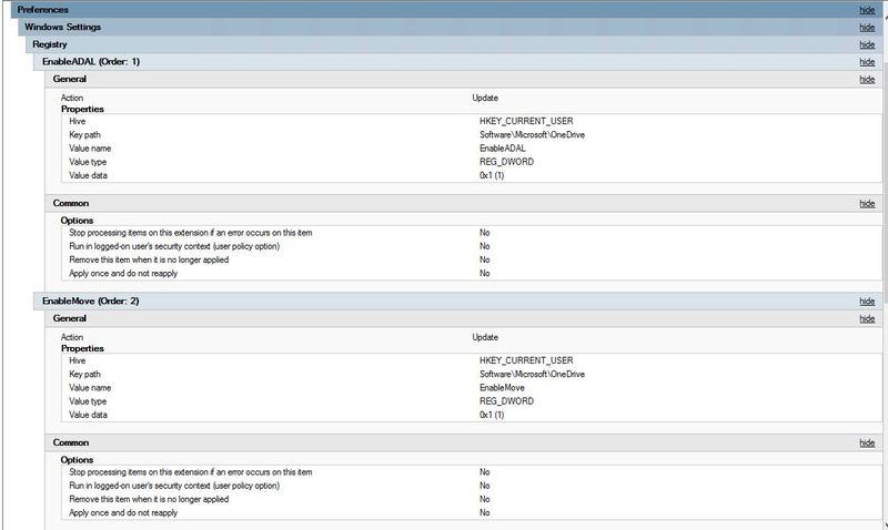 Migrating known folders from "folder redirection" to OneDrive O365 - Software & Applications ...