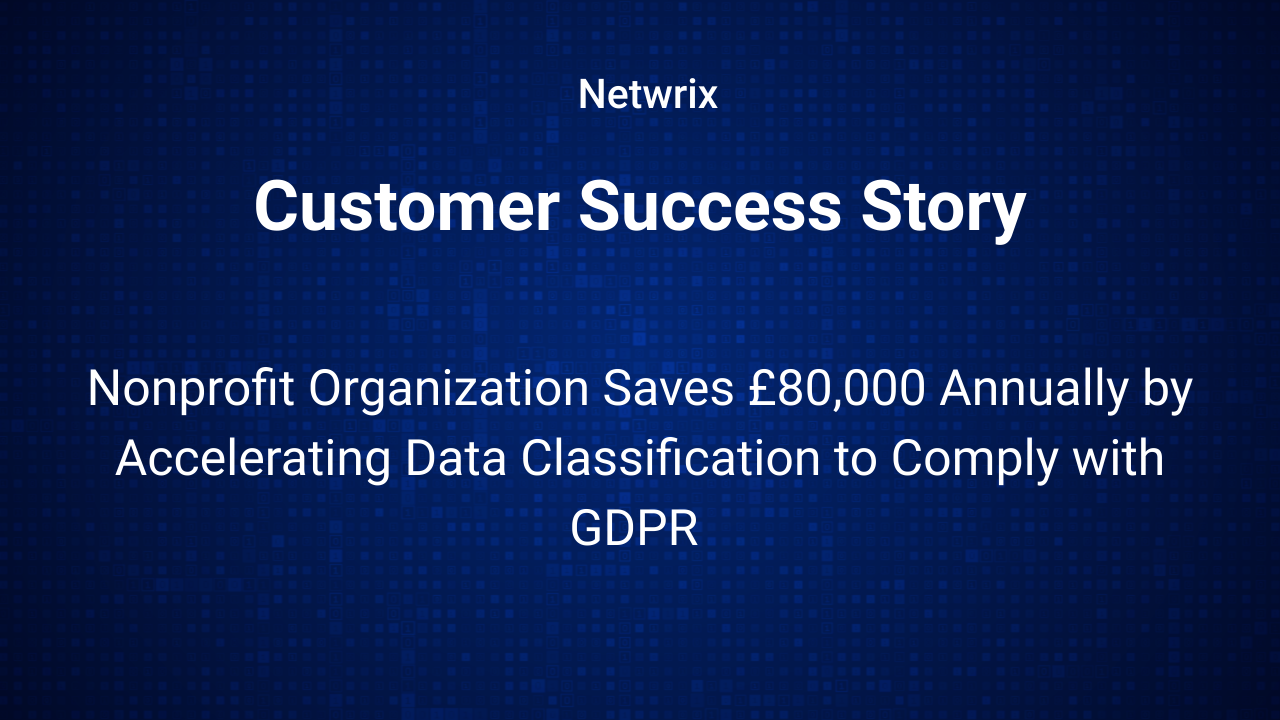 Netwrix Success Story: Horizon Leisure Centres Saves £80,000 Annually with Netwrix - Netwrix ...