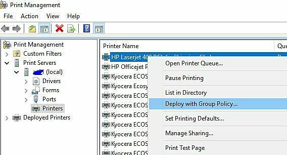 Pushing windows printer drivers - Software & Applications - Spiceworks ...