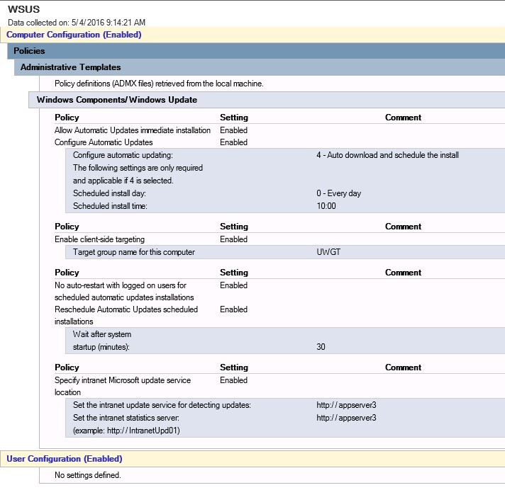 New to WSUS - Software & Applications - Spiceworks Community