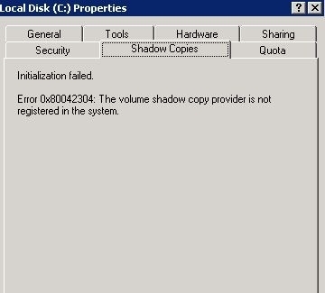 VSS causes image push to fail - #17 by ross - Virtualization - Spiceworks Community