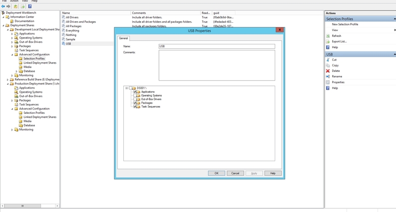 MDT 2013 Selection Profiles - cannot choose individual OS to use - Software & Applications ...