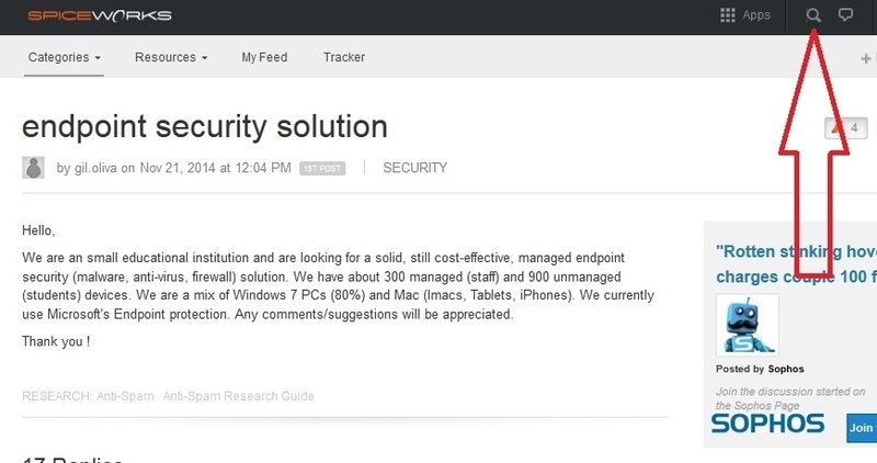 endpoint security solution - Security - Spiceworks Community