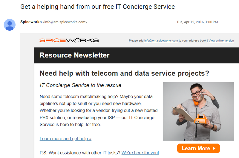 Remember the Spiceworks Concierge Service and SpiceAgents? - Water Cooler - Spiceworks Community