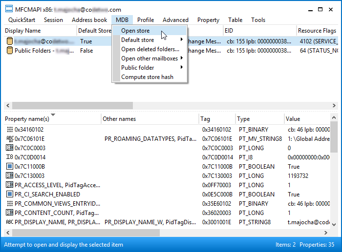 How to deal with a message stuck in Outbox using MFCMAPI - Software ...