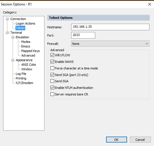Tabbed Browsing (SecureCRT) Using Cisco Access Server - Networking ...