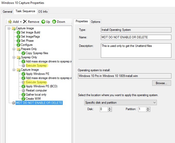MDT Sysprep and Capture Fails - Software - Spiceworks Community