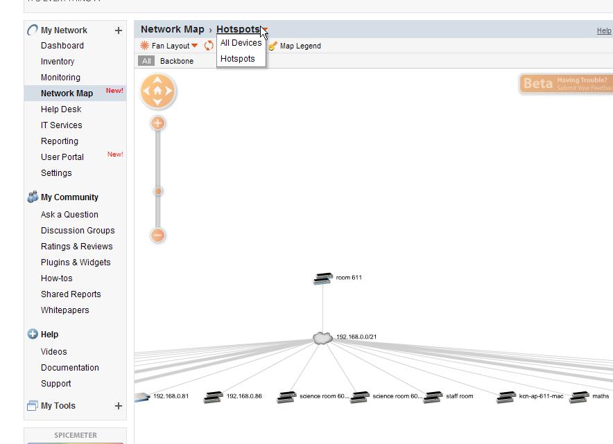 Network Map Question Spiceworks Support Spiceworks Community