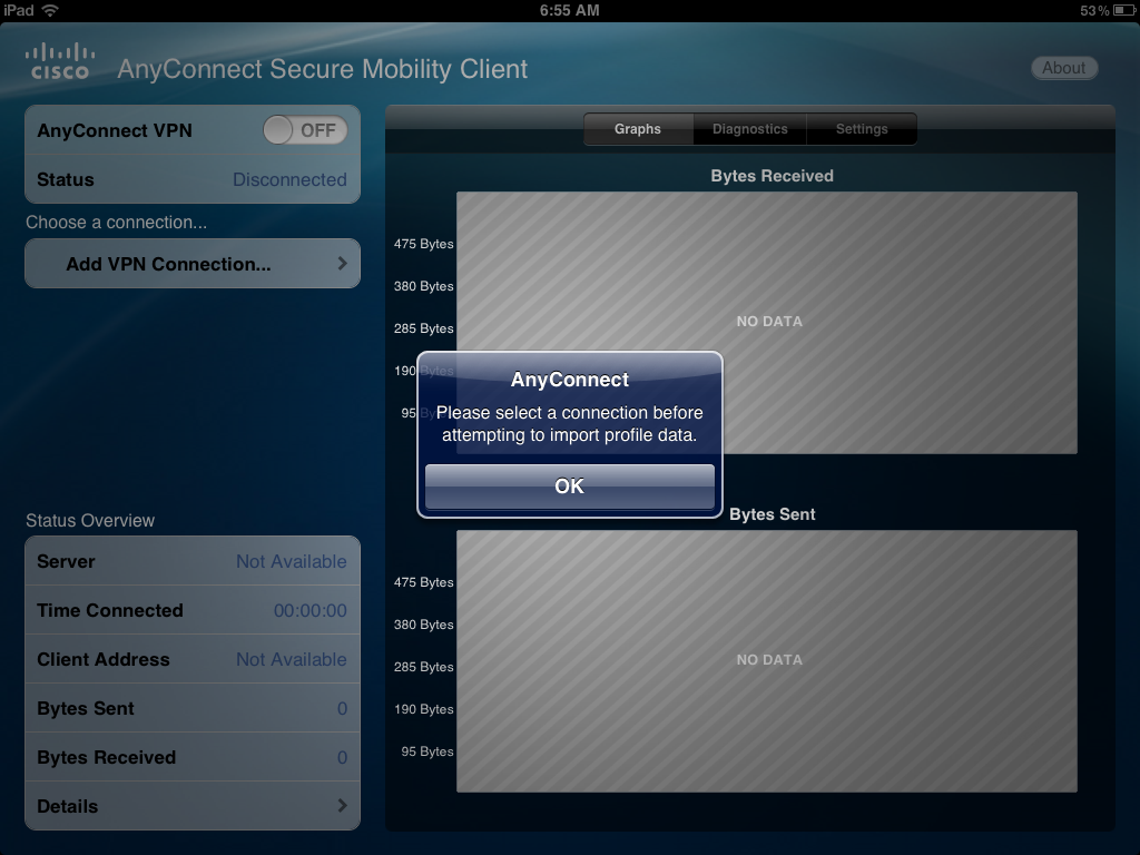 Anyconnect IOS Import Profile - Networking - Spiceworks Community Anyconnect IOS Import Profile - Networking - Spiceworks Community