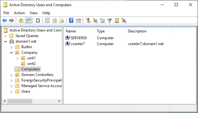 How To Connect Vcenter To An Active Directory Domain Data Storage Backup And Recovery