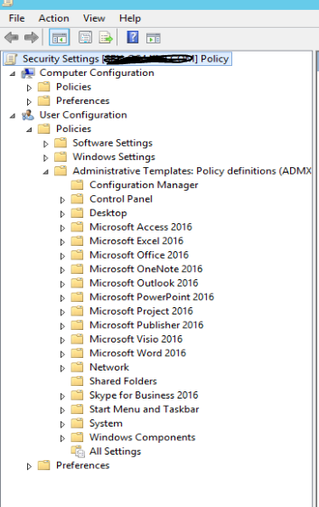 GPO Office 2016 ADMX & ADML installed but not working on the computer end. - Windows ...
