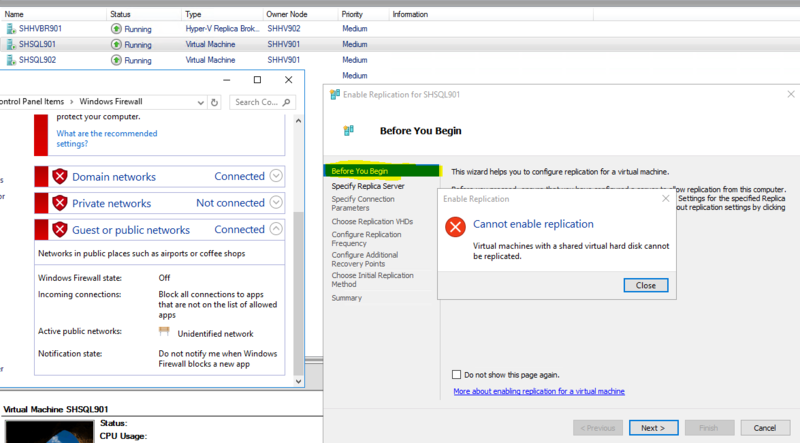 Vhds Replication Setup In Guest Clustering Hyper V 2016 Virtualization Spiceworks Community