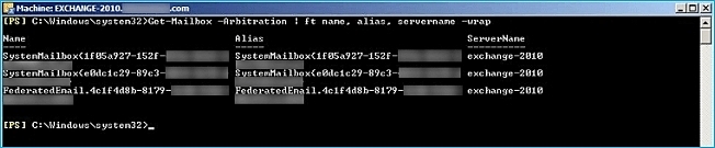 Migrate Arbitration Mailboxes from Exchange Server 2010 to 2016? - Software & Applications ...