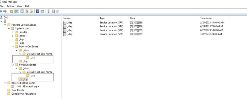 DNS [DomainDnsZones] & [ForestDnsZones] old record delete - Networking - Spiceworks Community