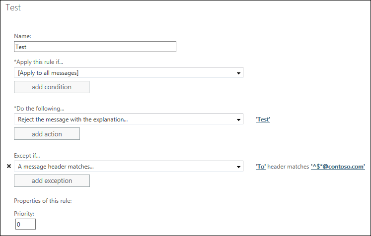 How Do You Properly Format A Regex Pattern For A Transport Rule