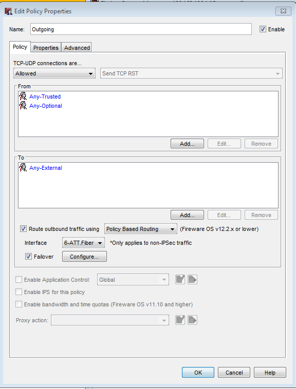 Watchguard XTm 515 using two different isp - Networking - Spiceworks ...