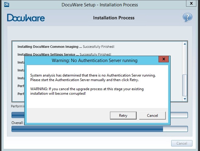 DocuWare With SQL Install - No Authentication Server Running - Databases & Queries - Spiceworks ...