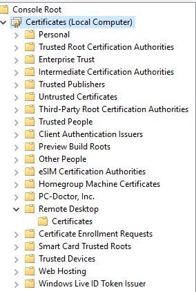 Certificate name mismatch on a RDS 2016 Farm - Software & Applications - Spiceworks Community