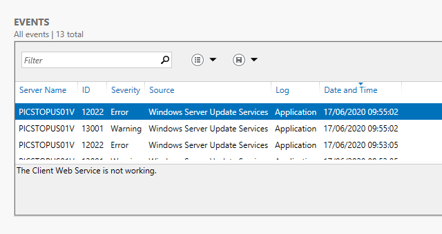 Pcs Not Reporting To Wsus Client Web Service Not Working Software And Applications