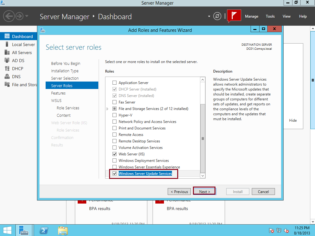 How to Install and Configure WSUS on Windows Server 2019 - Software ...