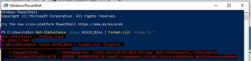 WMI - Alias Not Found - Software & Applications - Spiceworks Community