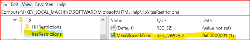 .chm files over the network issue - Windows - Spiceworks Community