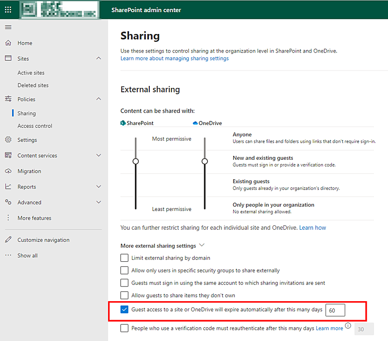 Manage Sharepoint Share Links Software And Applications Spiceworks Community