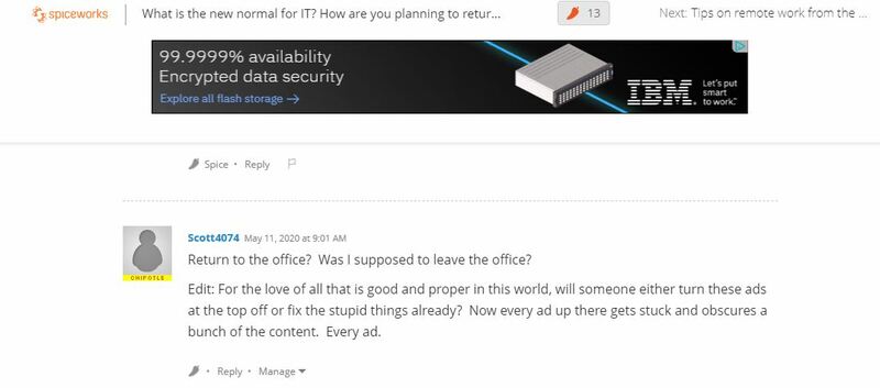What is the new normal for IT? How are you planning to return to the office? - #20 by Scott4074 ...